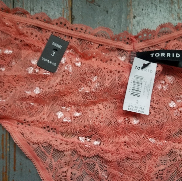 torrid | Intimates & Sleepwear | Torrid Lace Thong | Poshmark